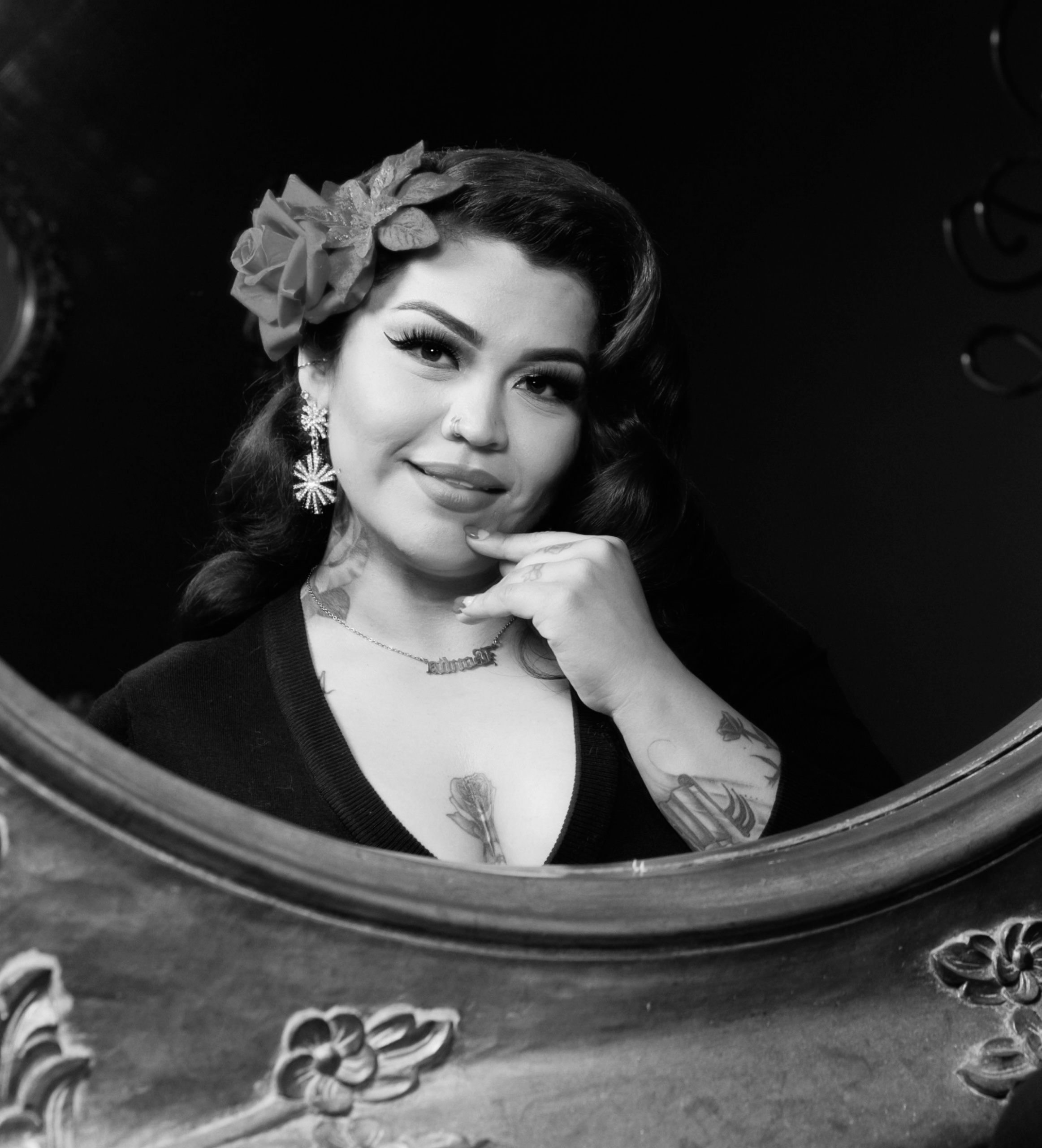 Chola Pin Up Hairstyles